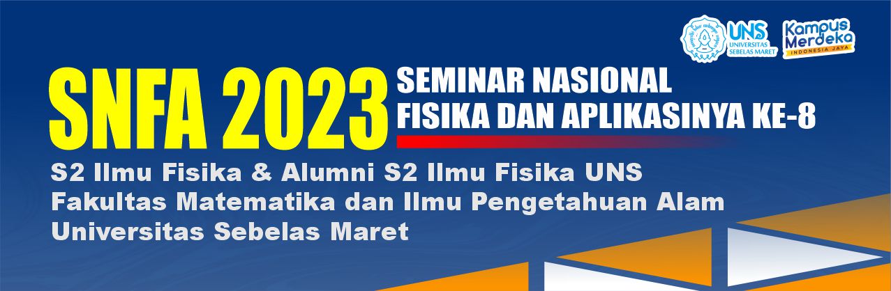 ZOOM SNFA 2023 – Magister Ilmu Fisika UNS